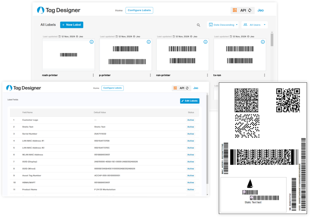 Enabling interactive label – Techlogix